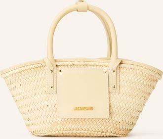 Jacquemus Jacquemus Shopper Le Petit Panier Soli weiss