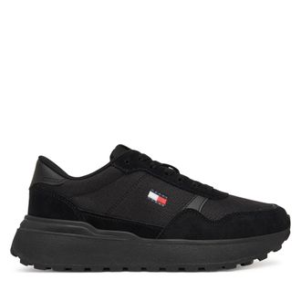 Tommy Jeans Sneakers Tommy Jeans Modern Runner Mix EN0EN03100 Schwarz