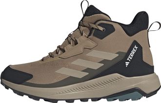 adidas Herren Terrex Anylander Mid Hiking Shoes, Cardboard/Blanch Cargo/Shadow Olive, 47 1/3 EU