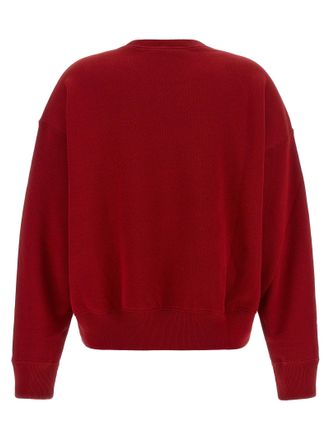 Polo Ralph Lauren Crew Neck Cotton Blend Sweatshirt - Red