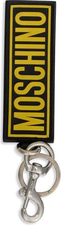 Moschino Porte-cl&eacute;s en cuir - Homme - Accessoires - Noir - Taille: ONE Size