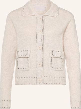 Hemisphere Hemisphere Strickjacke Mit Cashmere weiss