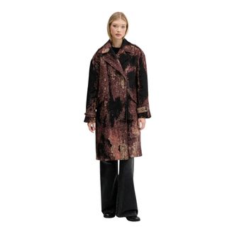 Desigual Brushed Lac Coat - - Coats - Damen - Braun - S