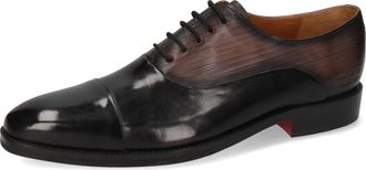 Melvin & Hamilton Oxford Schuhe Herren Lawrence 3 Schwarz 44