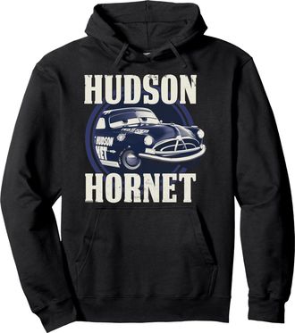 Disney Pixar Cars Hudson Hornet Emblem Pullover Hoodie