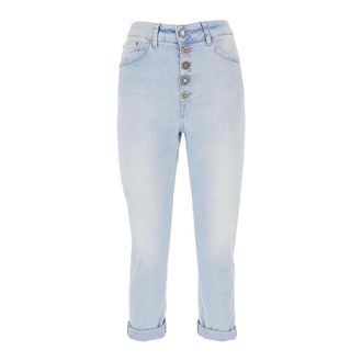 Dondup Hellblaue Abgetragene Effekt Jeans - - Jeans - Damen - Blau - W28