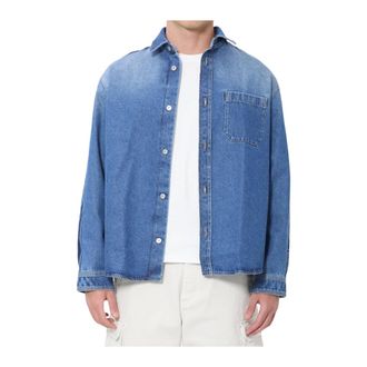 Dior Chemise en jean - Homme - Chemises - Bleu - Taille: L