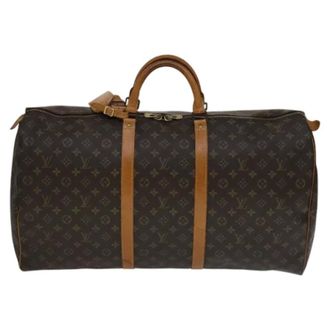 Louis Vuitton Pre-owned Toile sacs-de-voyage - Femme - Pre-owned - Brun - Taille: ONE Size