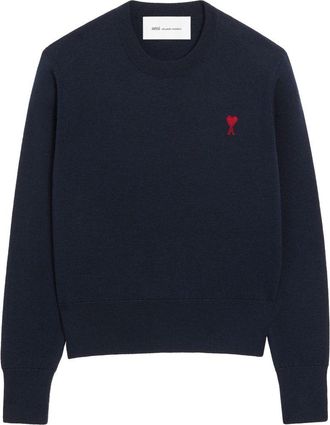 Ami Pull ras du cou en laine Ami De Coeur