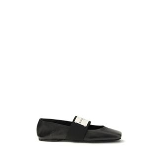 Givenchy Sliced Square Ballerinas - - Shoes - Damen - Schwarzk - 40 EU