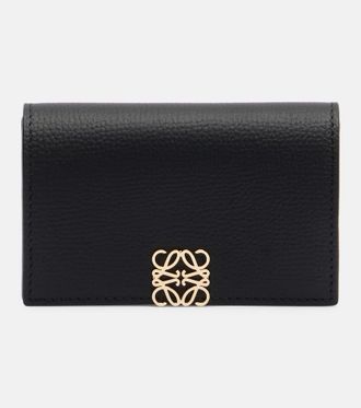 Loewe Porte-cartes Anagram en cuir