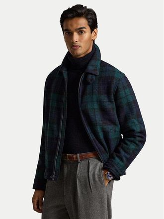 Polo Ralph Lauren Wollmantel 710B15991001 Schwarz Regular Fit