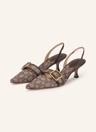 Coach Slingpumps Margot braun