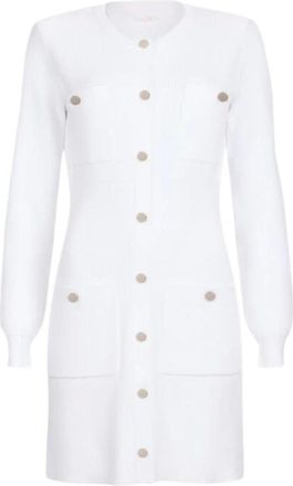 Liu Jo Femme, Robes, Blanc, Taille: 40 FR Short Robes