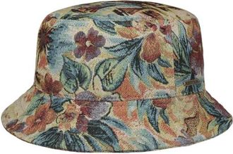 Stetson Chapeau Flower Jacquard Bucket Femme/Homme - Made in The EU de Soleil DEte Printemps-ete Printemps Ete - M (56-57 cm) Multicolore