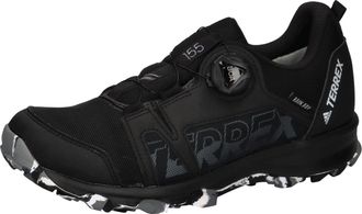 adidas Unisex Kinder Terrex Agravic Boa RAIN.RDY Hiking Shoes, Core Black / Cloud White / Grey Three, 36 2/3 EU