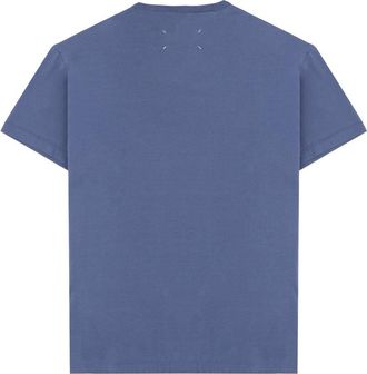 Maison Margiela Cotton T-Shirt - Blue