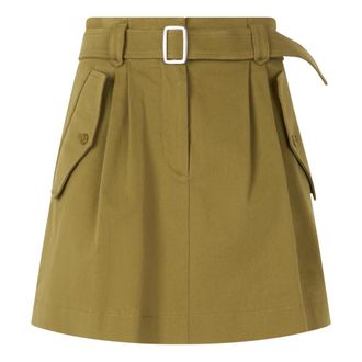 Alberta Ferretti Femme, Jupes, Beige, Taille: 38 FR Jupe Courte