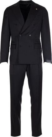 Lardini Homme, Costumes, Bleu, Taille: S Costume crois&eacute; - Super Soft
