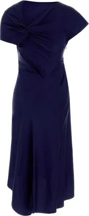 Victoria Beckham Brightindigo Exterior: Acetate Viscose Abiti Dress