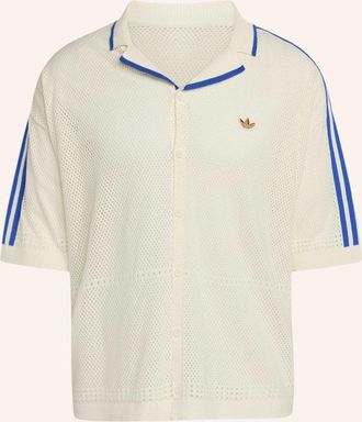 adidas Originals Adidas Originals Resort Hemd, Gewirktes Material weiss