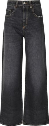 Icon Denim Los Angeles Poppy Wide Leg Jeans - - Jeans - Damen - Schwarzk - W27