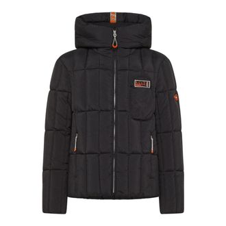 Dekker Tredon Gesteppte Daunenjacke mit Kapuze - - Jackets - Herren - Schwarzk - S
