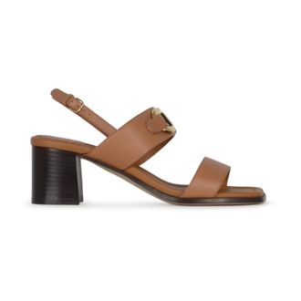 Ferragamo Femme, Chaussures, Brun, Taille: 40 1/2 EU High Heel Sandales