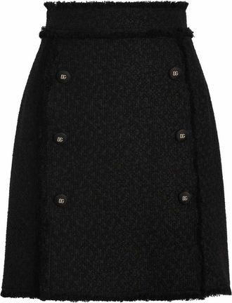 Dolce & Gabbana Mini Jupe - Noir