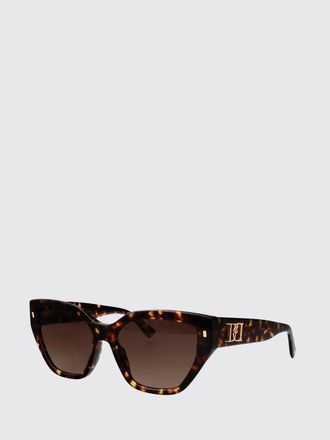 Dsquared2 Lunettes de soleil ail-de-chat en ac&eacute;tate &agrave; motif &eacute;caille de tortue