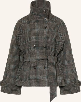 Neo Noir Neo Noir Cabanjacke Munet Aus Tweed grau
