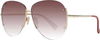 Max Mara Femme, Accessoires, Jaune, Taille: ONE Size Lunettes de soleil Aviateur