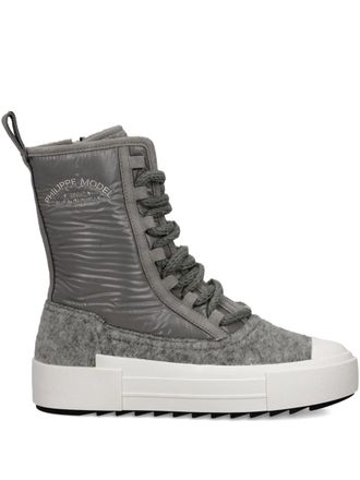 Philippe Model baskets Paris Haute - Gris