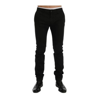 Gianfranco Ferre SlimFit Chinos - - Trousers - Herren - Schwarzk - 2XL