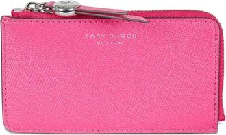 Tory Burch Femme, Accessoires, Rose, Taille: ONE Size Romy Zip Card Case