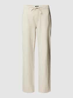 Mc Neal Regular Fit Hose aus Leinen-Baumwoll-Mix