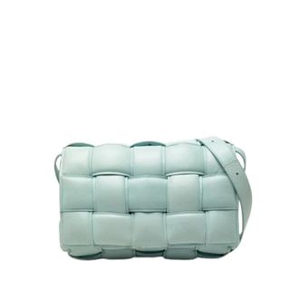 Bottega Veneta Sac bandouli&egrave;re vintage Pre-owned - Femme - Pre-owned - Bleu - Taille: ONE Size