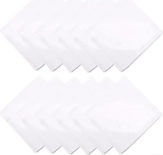 Generic Lot de 12 serviettes en coton douces et absorbantes pour restaurant, mariage et usage domestique