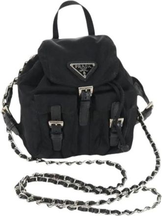 Prada Damen, Pre-Owned, Schwarzk, ONE SIZEGröße
