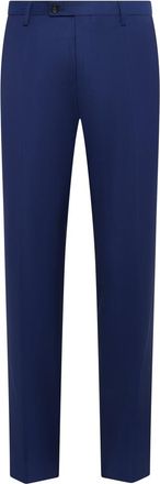 CG - Club of Gents Stoffhose aus Schurwolle mit Bügelfalte, Slim Fit in