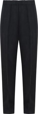 Fabiana Filippi Femme, Pantalons, Noir, Taille: 40 FR Pantalons