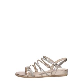 Tamaris Femme, Chaussures, Gris, Taille: 38 EU Sandalen Plat