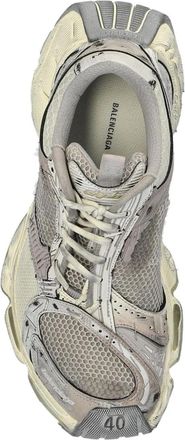 Balenciaga Low-Top Sneaker - Stapler Sneakers - Synthetic - Beige - Gr. 41 (EU) - in Grau - f&uuml;r Damen