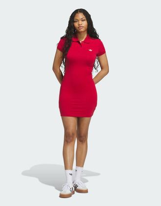 adidas Originals Texas A&M Aggies - Robe polo - Rouge