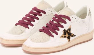 Golden Goose Sneaker Ball Star weiss
