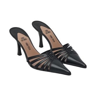 PARIS TEXAS Femme, Chaussures, Noir, Taille: 37 1/2 EU Nadia Mule