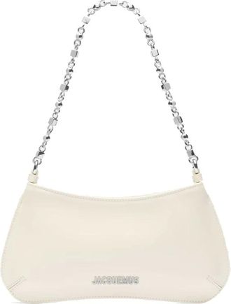 Jacquemus Le Petit Sac Bisou Cha&icirc;ne - Femme - Sacs - Beige - Taille: ONE Size