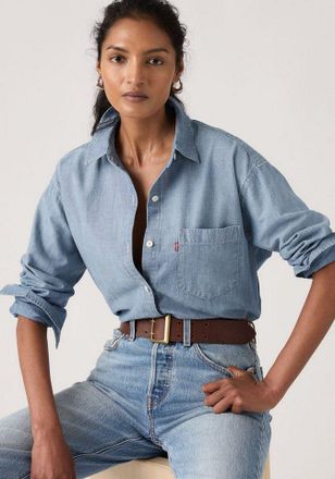 Levi's Jeansbluse HARLIE BOYFRIEND SHIRT mit Brusttasche
