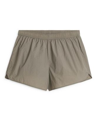 Arket Laufshorts -Beige