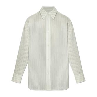 STUDIO NICHOLSON Femme, Blouses et Chemises, Beige, Taille: 36 FR Rouen Shirt